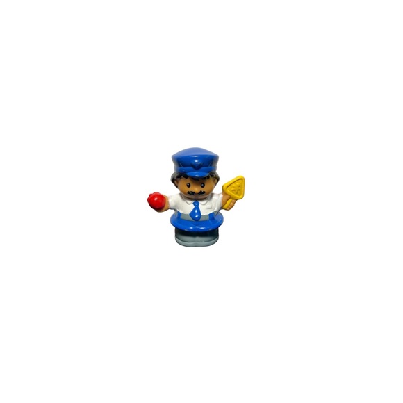 Toys | Fisherprice Little People Crosswalk Crossing Guard Figure | Poshmark